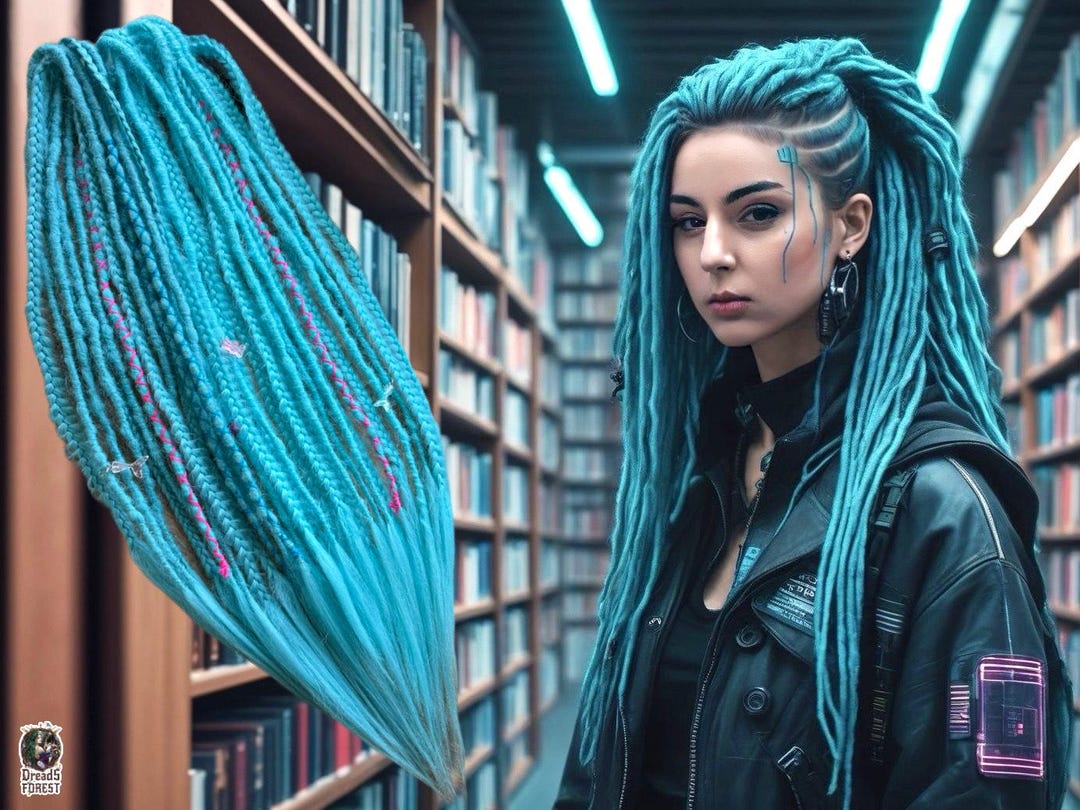 New Set Natural Look Synthetic Dreads Shadows of the Future New Set ...