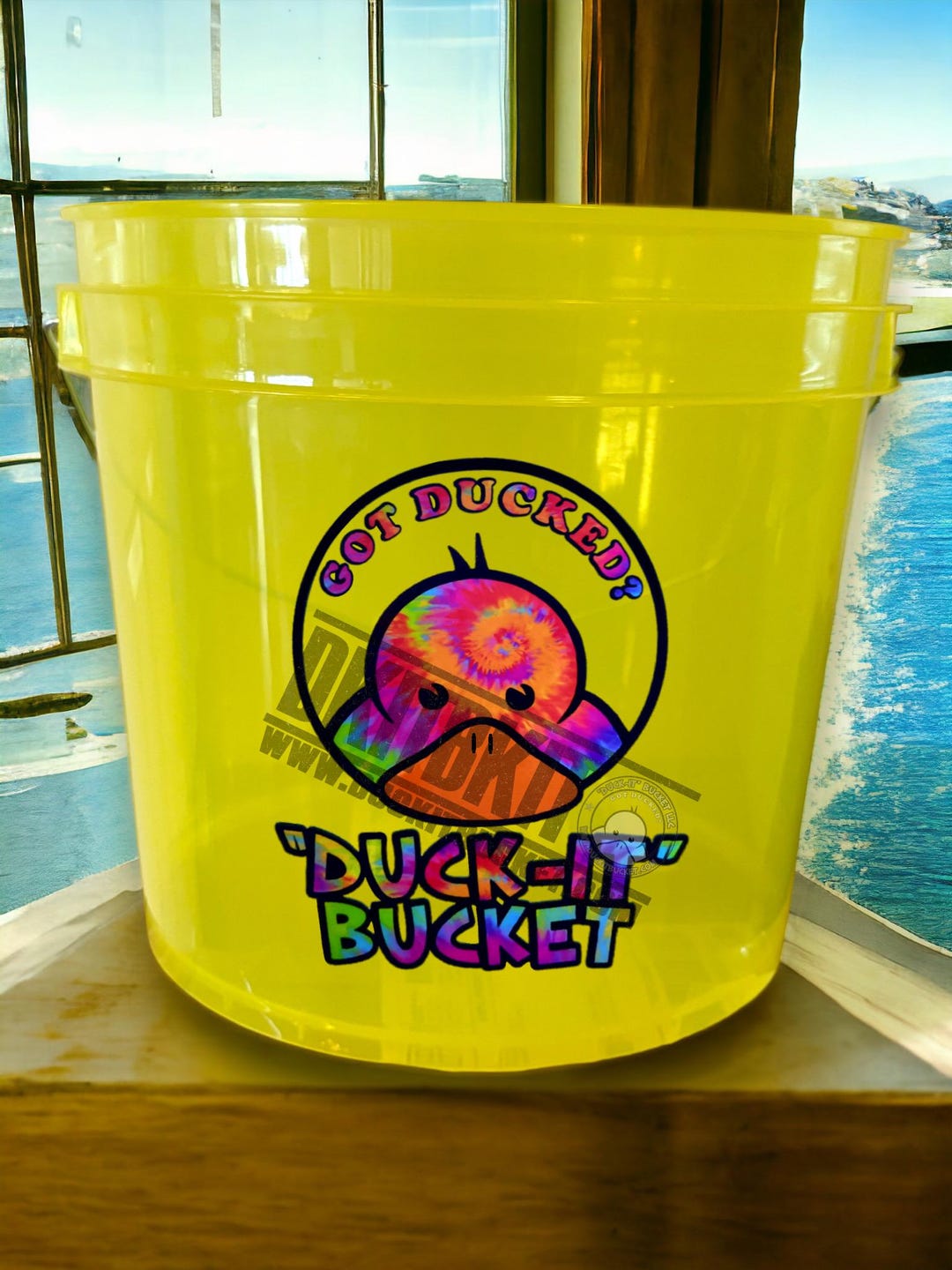 Mellow Yellow Duck-it Bucket: Ducking Kit With 30+ Tagged Ducks - Etsy