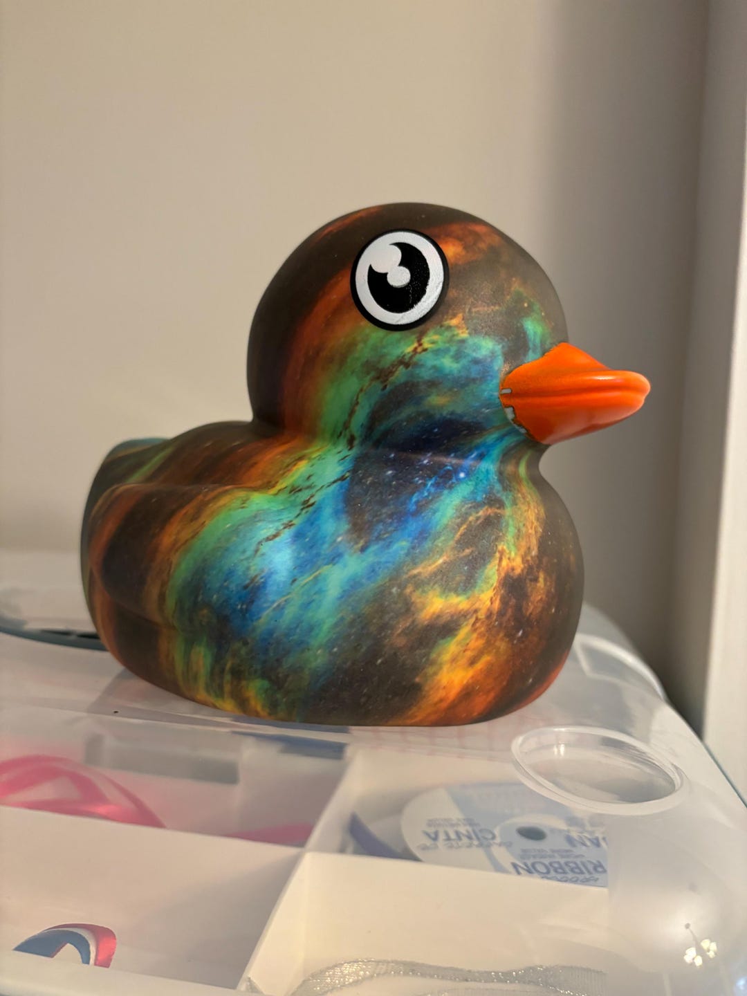 LED Light up Duck-blue Galaxy-7 Inch-remote and Batteries Included - Etsy