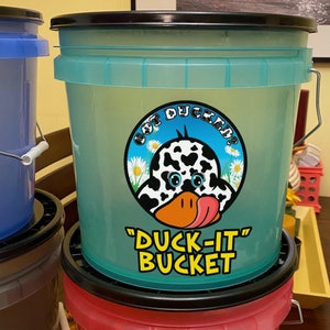 The MOOTASTIC "duck-it" Bucket-includes 30 Pre-tagged Ducks-multiple ...