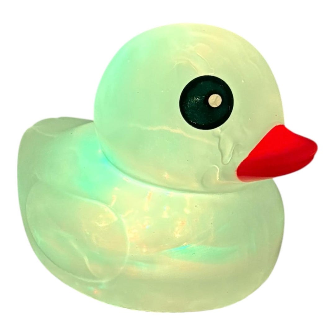 LED Light up Duck-clear-7 Inch-remote and Batteries Included - Etsy