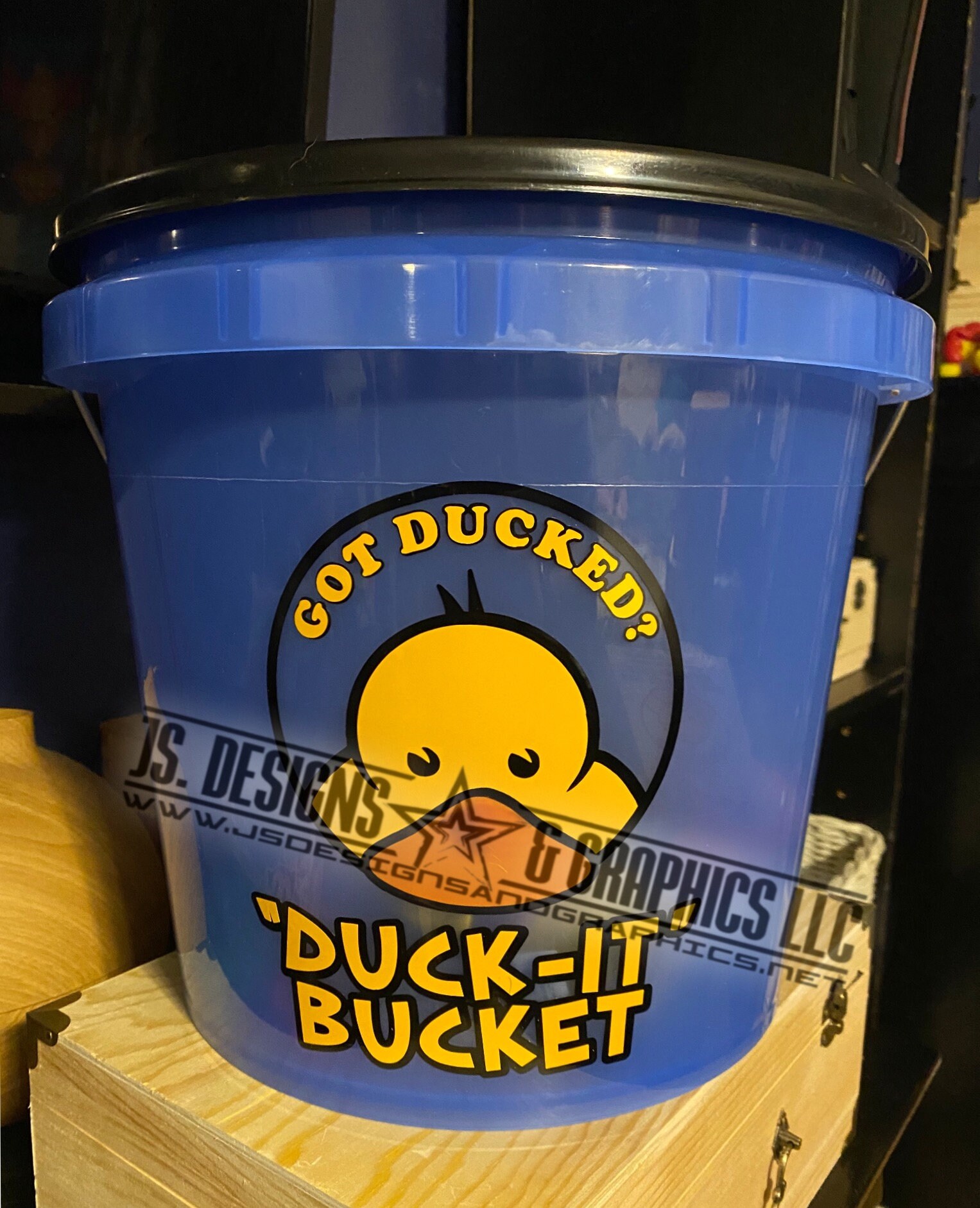 Personalize! the BLUE "duck-it" Bucket-includes 30 Pre-tagged Ducks - Etsy