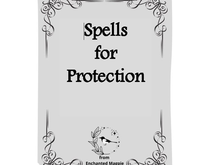 Spells for Protection Digital Download Magic Witch - Etsy
