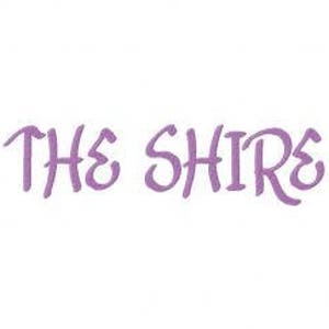 The Shire Font Embroidery Font Set Instant Digital Download - Etsy