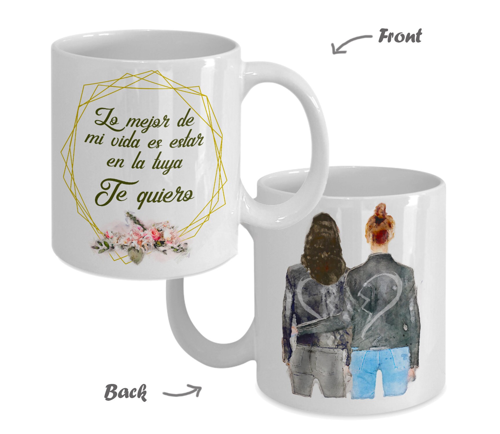 Taza Amigas Siempre Mejor Amiga Gifts Espanol Regalo Para Mujeres Gifts ...