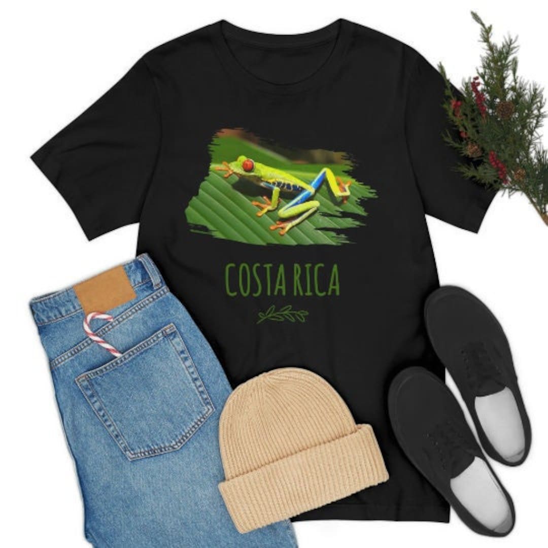 Costa Rica Tshirt Costa Rica Gift Frog Unisex Tshirt Costa Rican Shirt ...