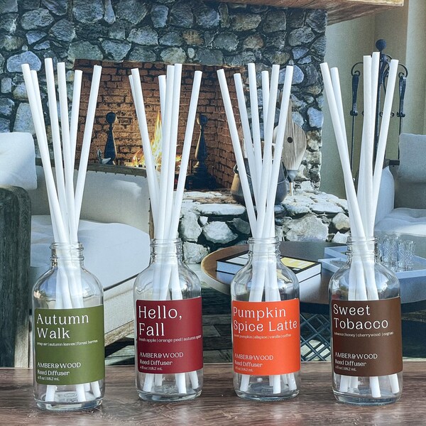 Pumpkin Spice Reed Diffuser - Etsy