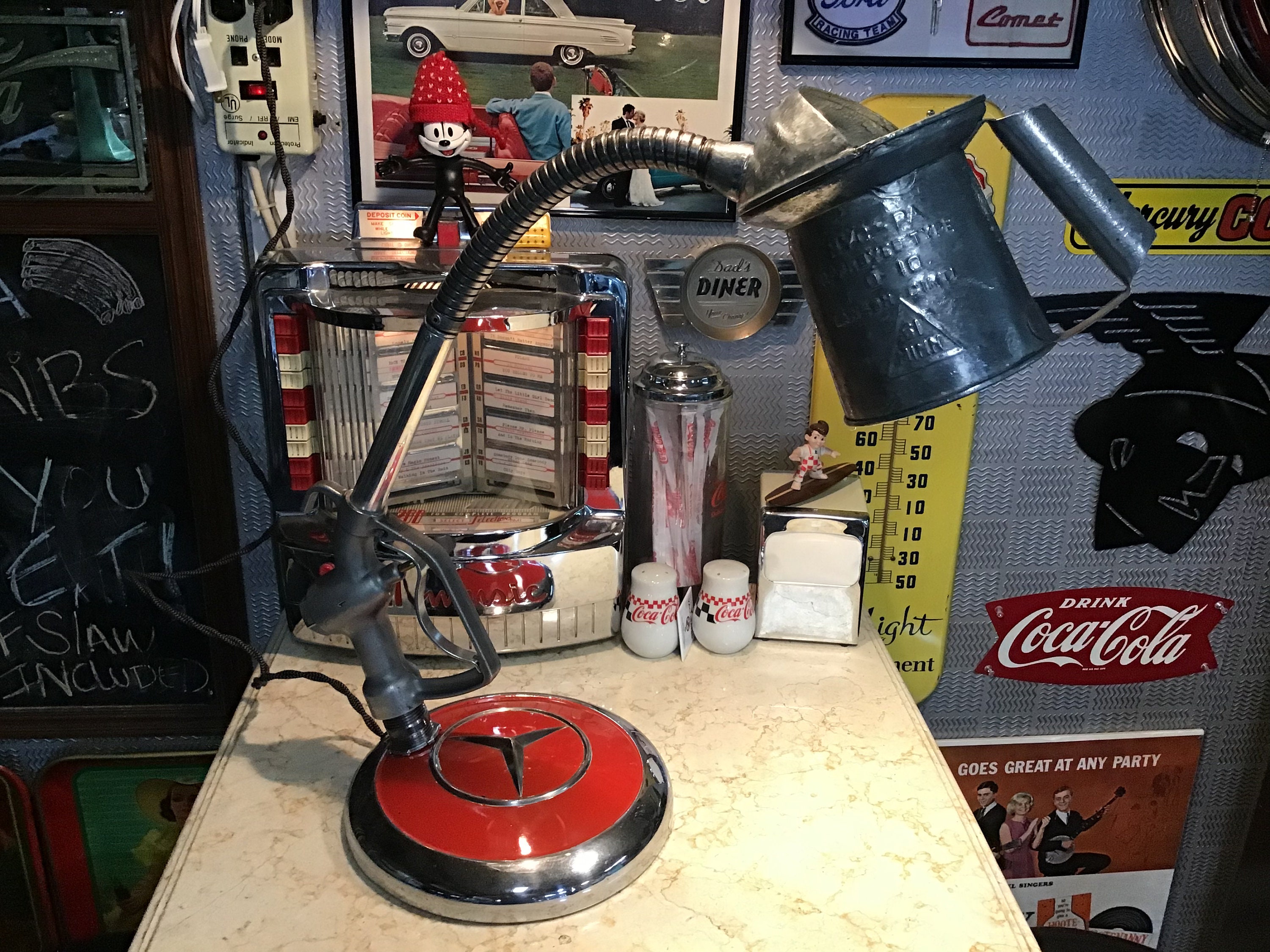 Vintage Mercedes Benz Desk Lam - Etsy