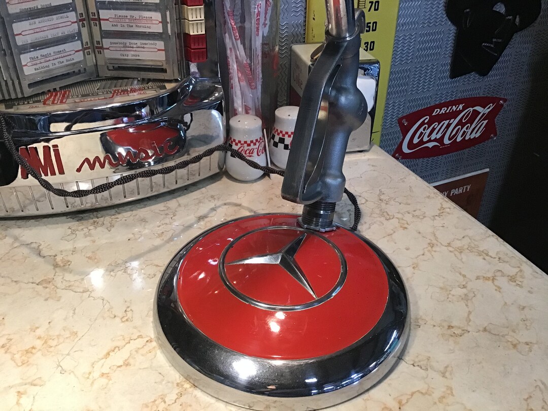 Vintage Mercedes Benz Desk Lam - Etsy