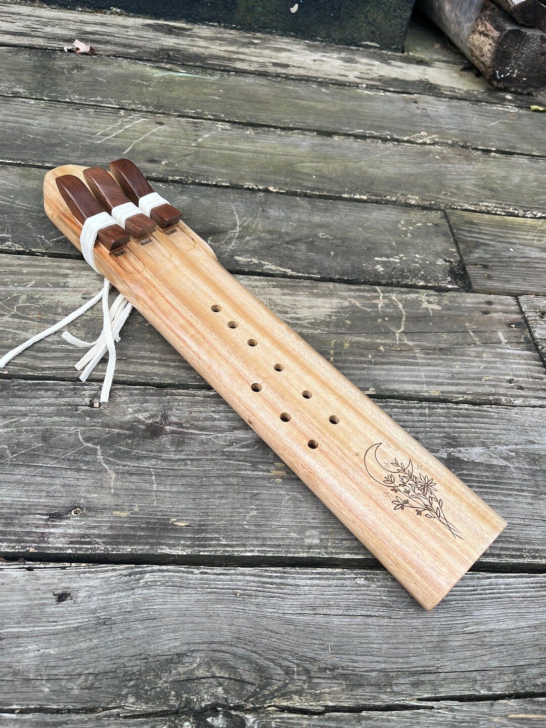 Camphor Native American Style Triple Flute Key of G - Etsy