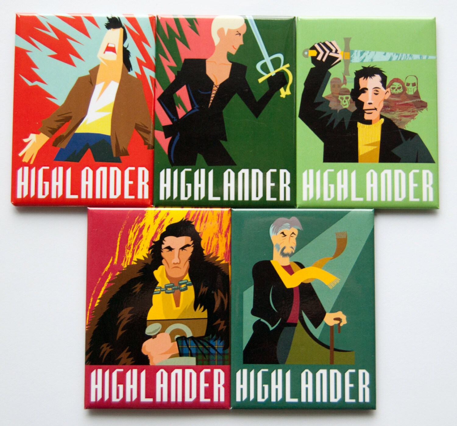 Highlander Magnet Set - Etsy