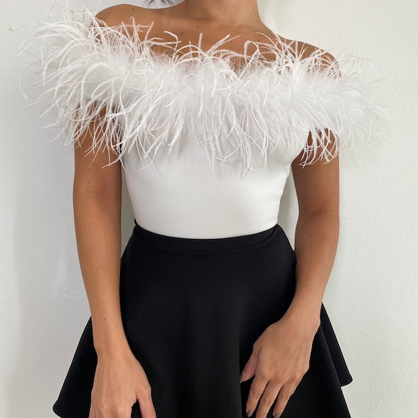 Feather Corset - Etsy