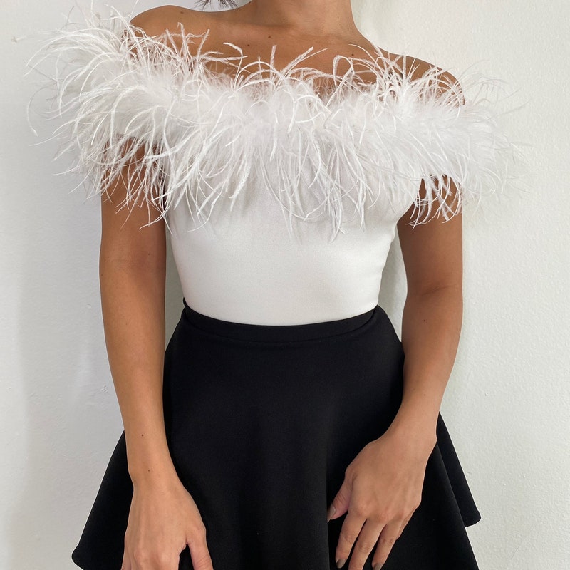 Feather Corset - Etsy