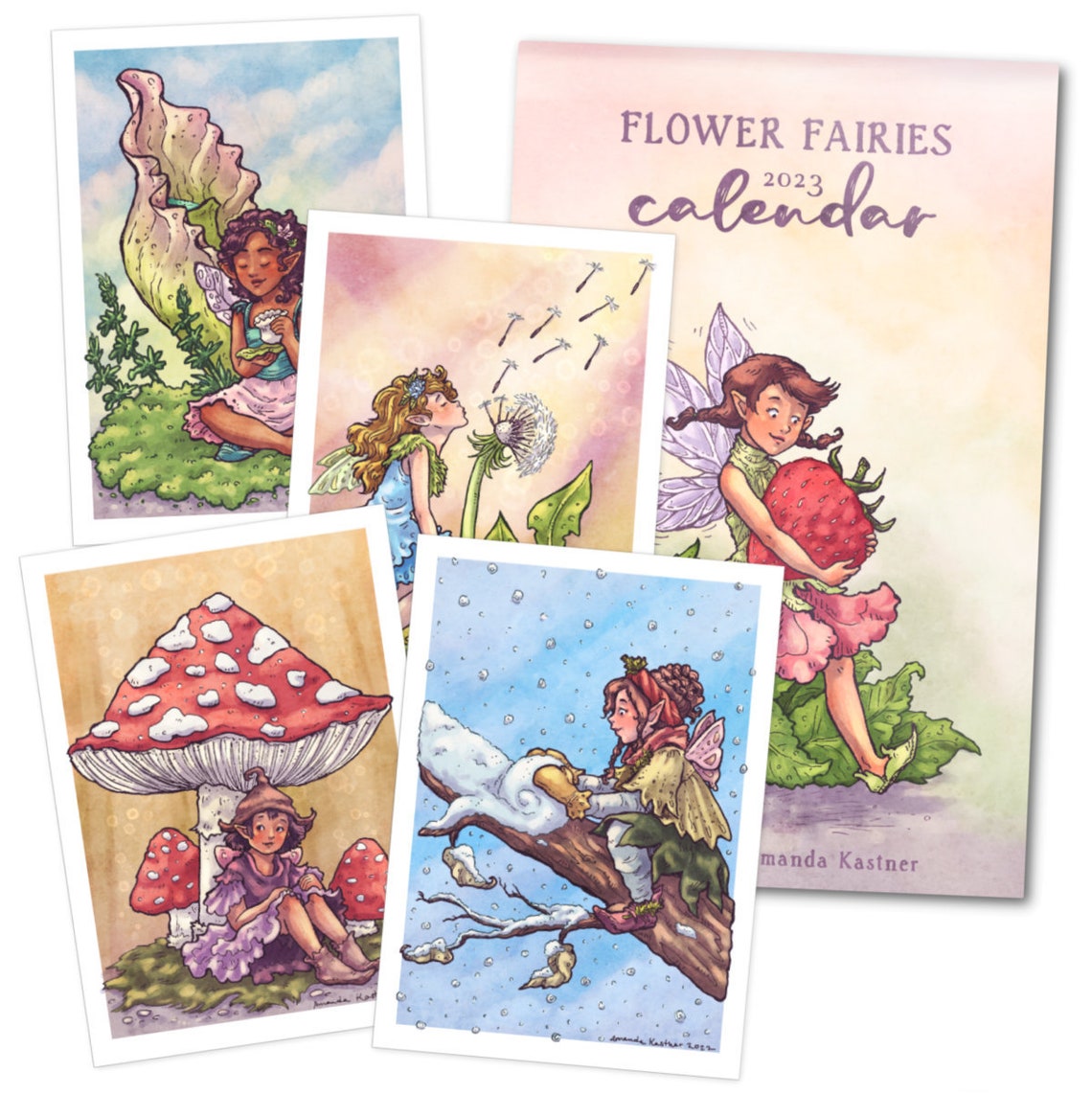Flower Fairies Calendar (discount) - Etsy