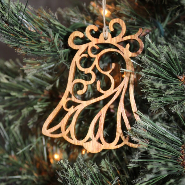 Filigree Wood Ornaments - Etsy
