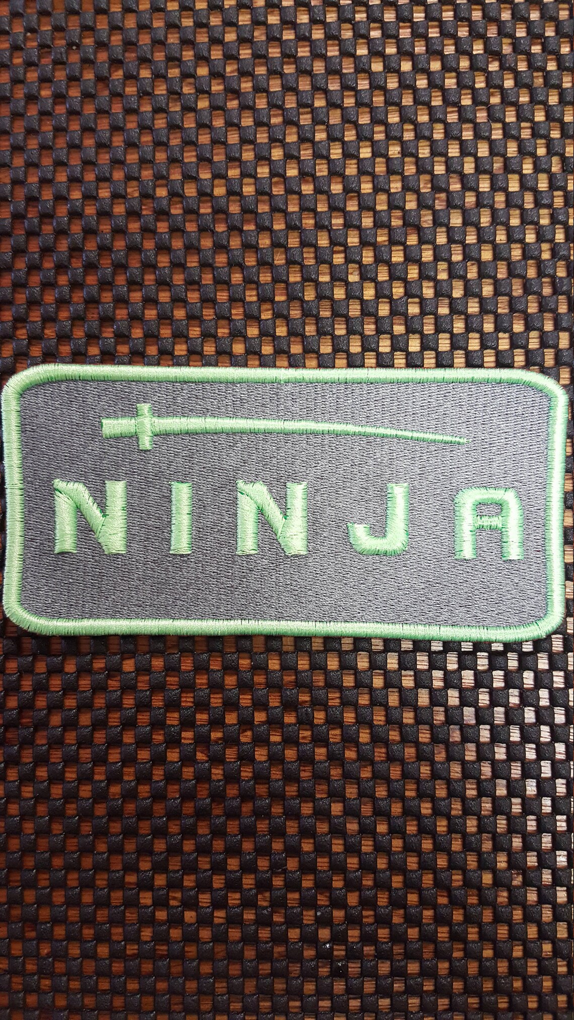Ninja Patch Embroidery Design Ninja Embroidery Design | Etsy