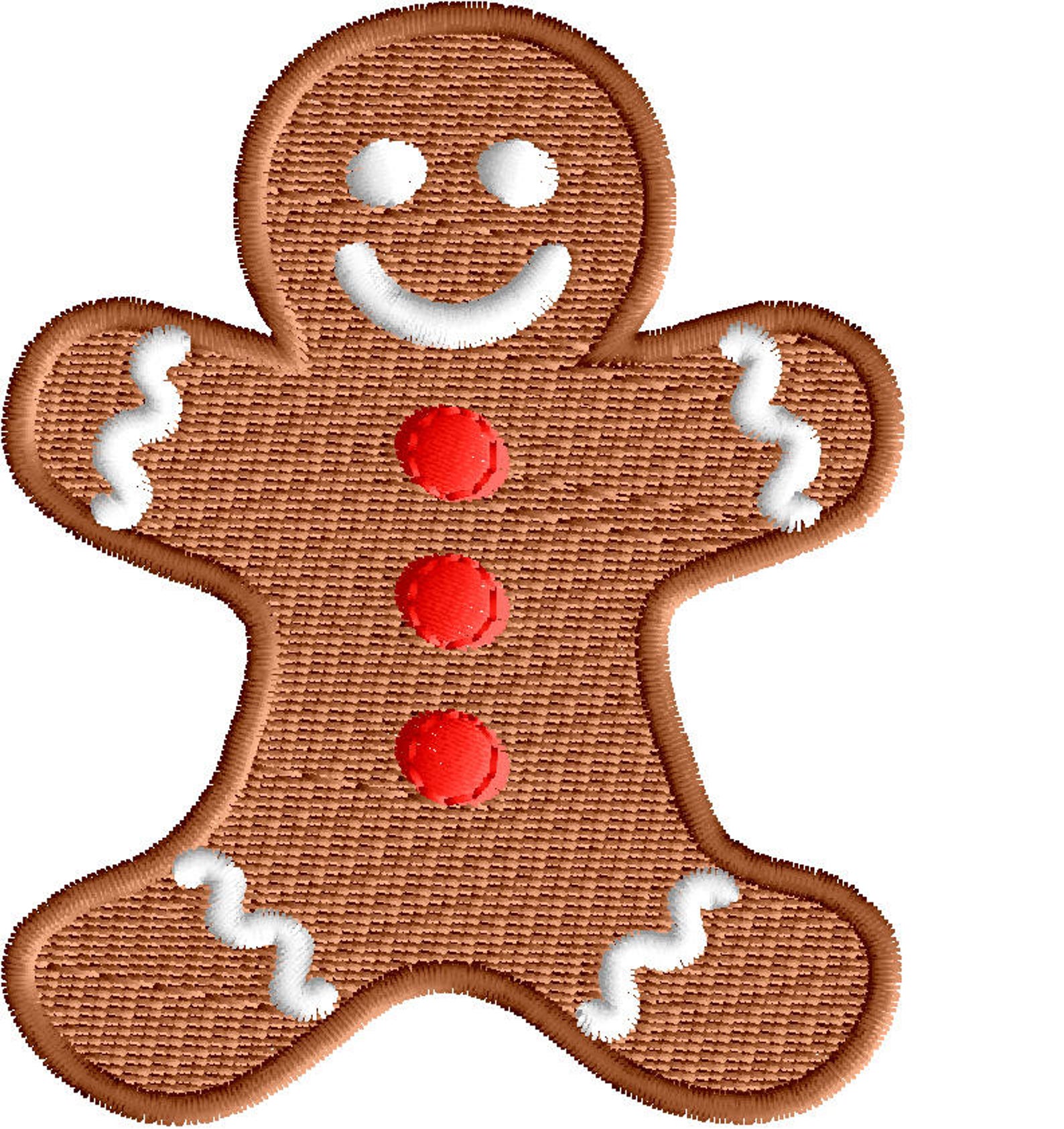Ginger Bread Design, Gingerbread Embroidery Design, Gingerbread, Ginger ...