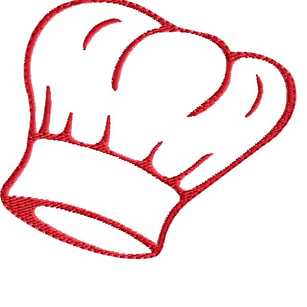 Embroidery Design for Chefs Hat - Etsy