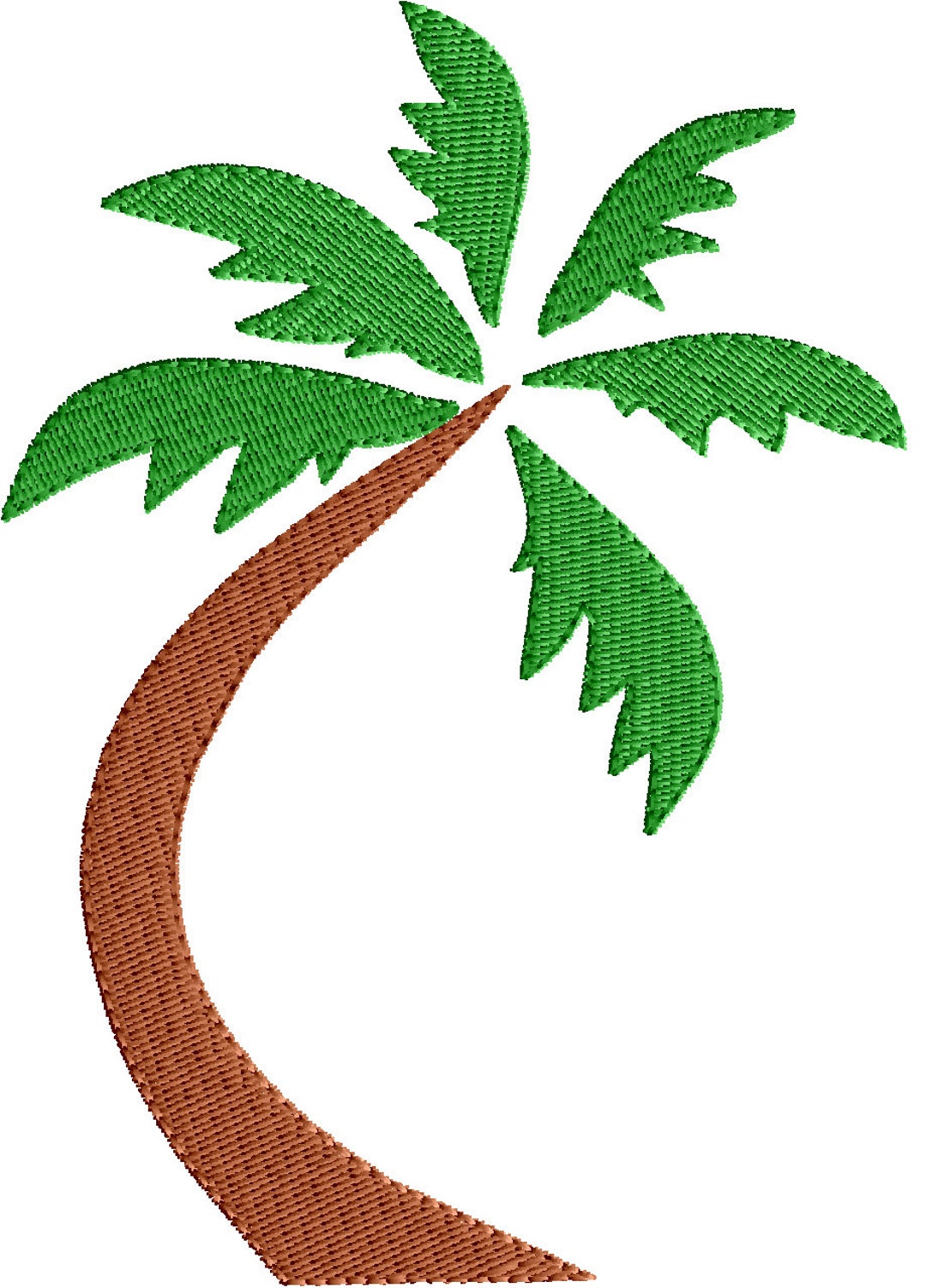 Palm Tree Embroidery Design, Instant Download, Embroidery Design - Etsy