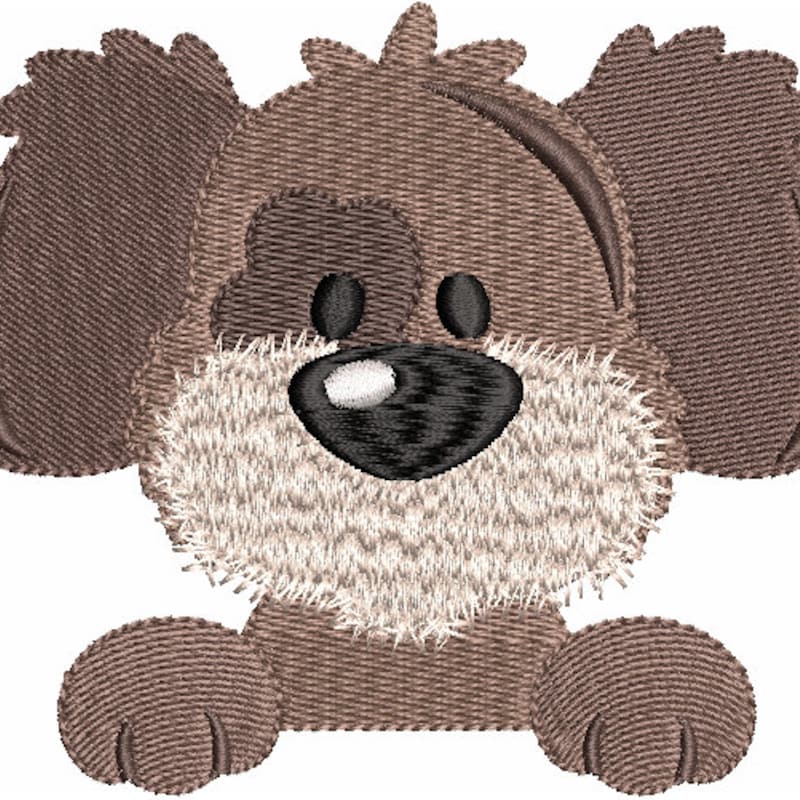 Puppy Embroidery - Etsy