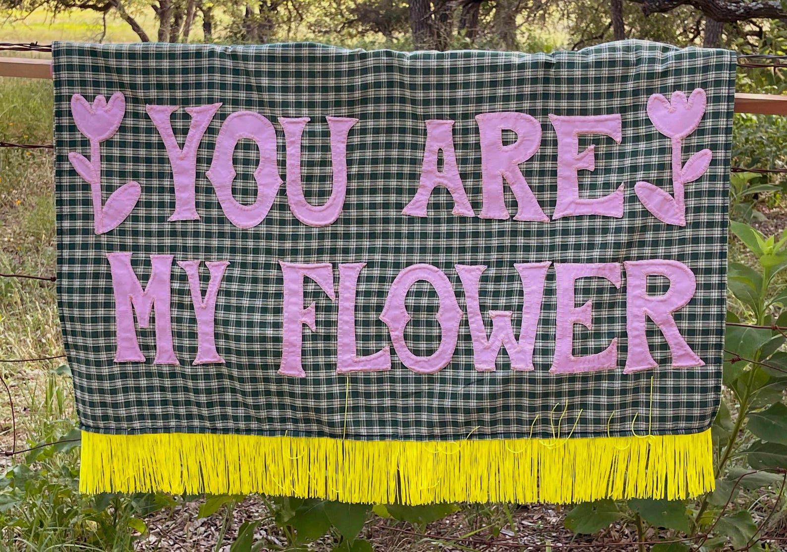 Handmade Vintage Fabric Banner: Custom Celebration Decor - Etsy