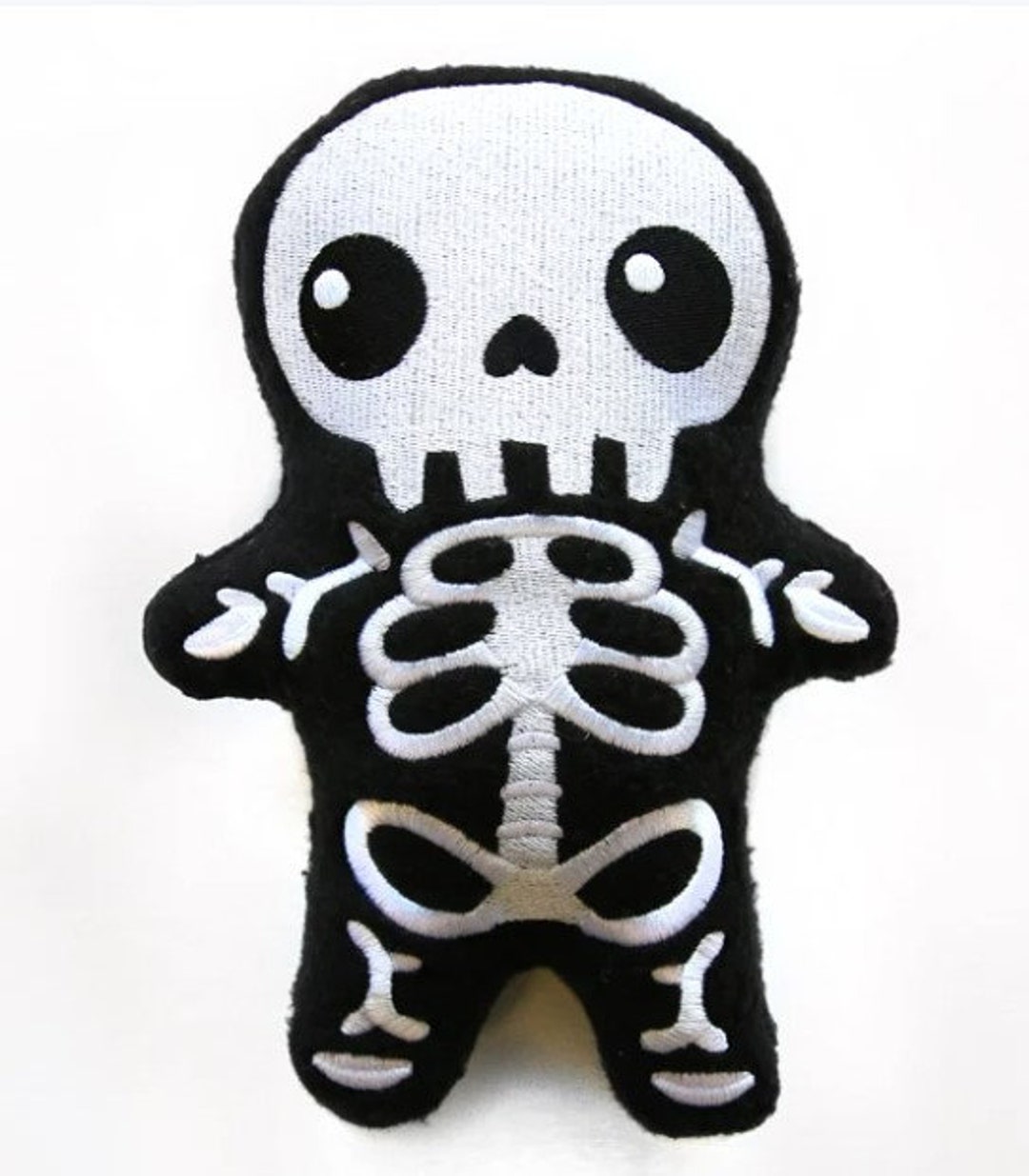 Stuffed Skeleton Plushie Glow in the Dark Halloween Skeleton Doll - Etsy