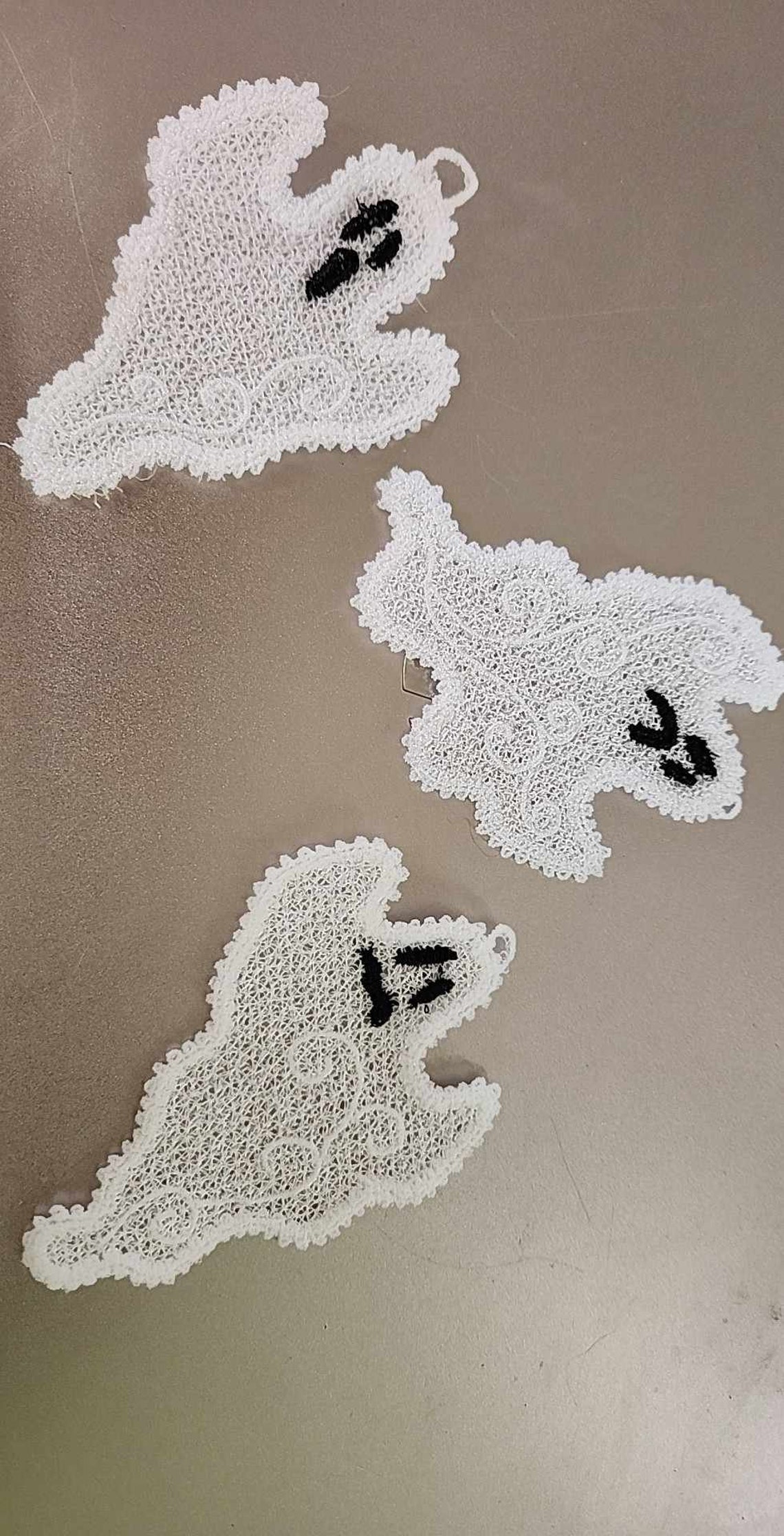 Lace Ghosts Set - Etsy