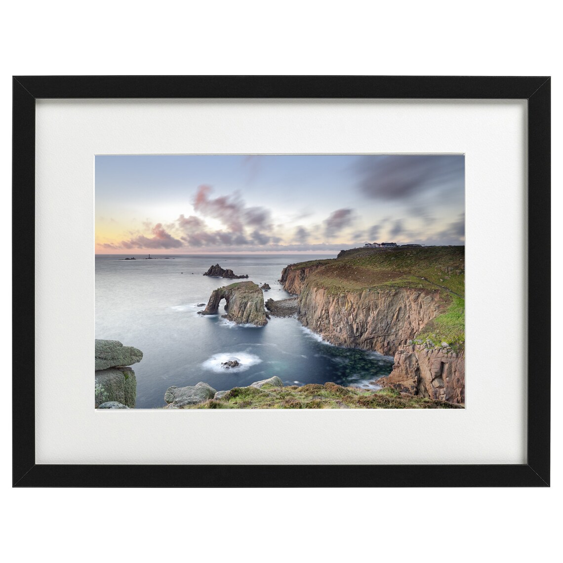 Land's End Cornwall Sunset Photo A3 Print Cornwall - Etsy UK
