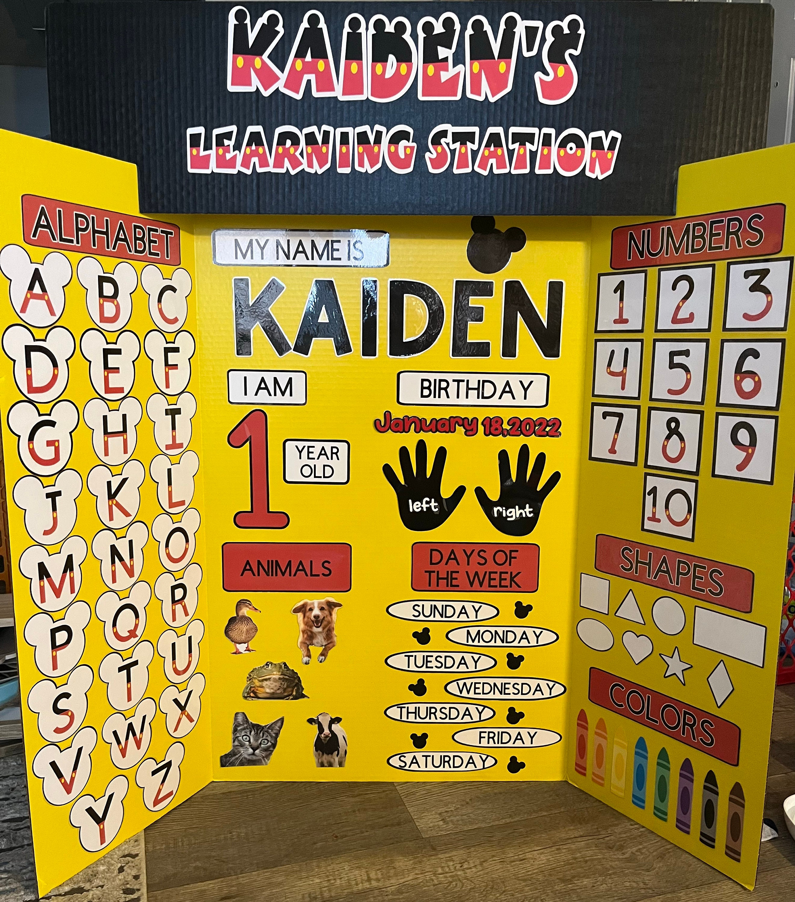 DIGITAL INSTANT Download Mickey Mouse Learning Station DIY Kit-learning ...