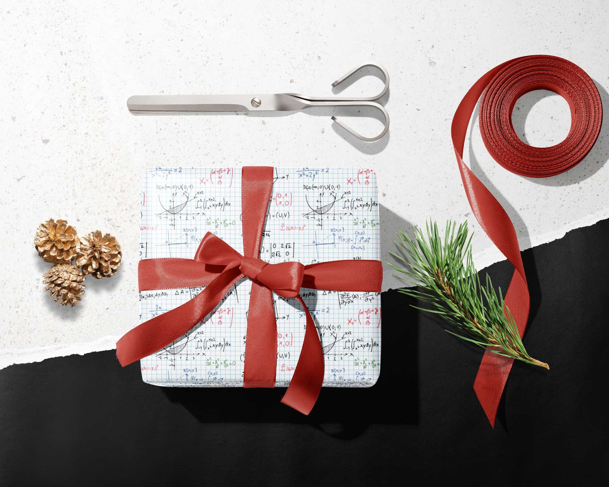 Math Equations Wrapping Paper Funny Math Teacher Gifts Math - Etsy