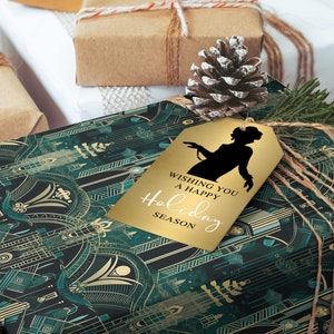 Great Gatsby Art Deco Noveau Design All Occassion Wrapping Paper ...