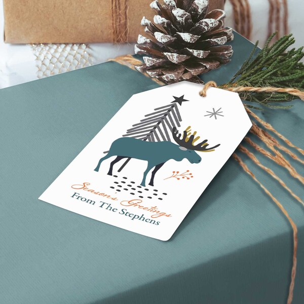 Christmas Moose - Etsy