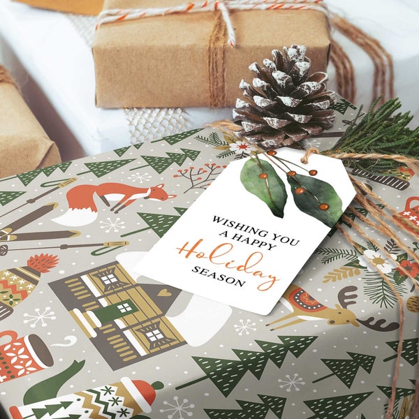 Christmas Wrapping Paper - Etsy