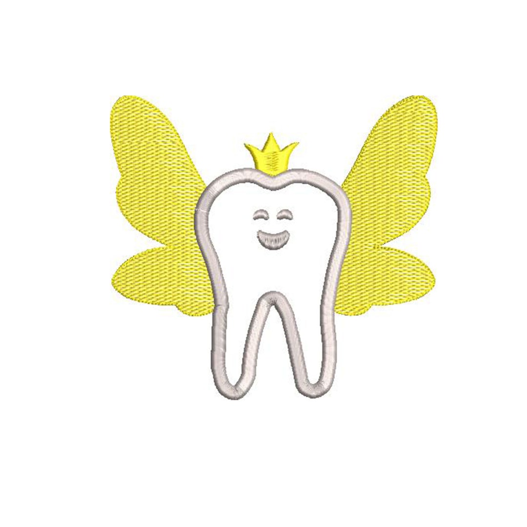 Tooth Fairy Embroidery Design,tooth Embroidery Machine Design - Etsy