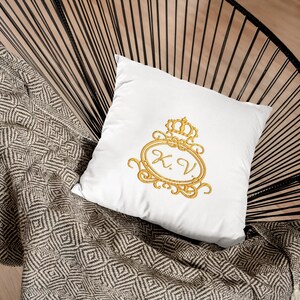 Royal Frame Machine Embroidery Design,monograme Design - Etsy