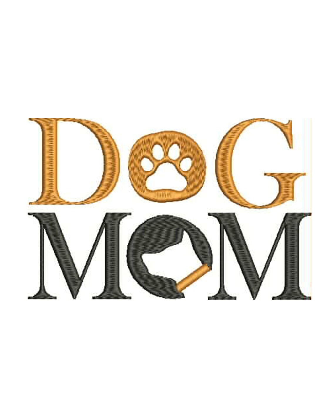 Dog MOM Machine Embroidery Designdog Embroidery Design | Etsy