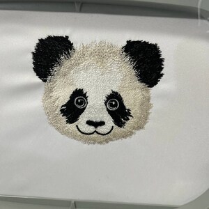Panda Face Embroidery Design, 2 Sizes, Digital Download - Etsy