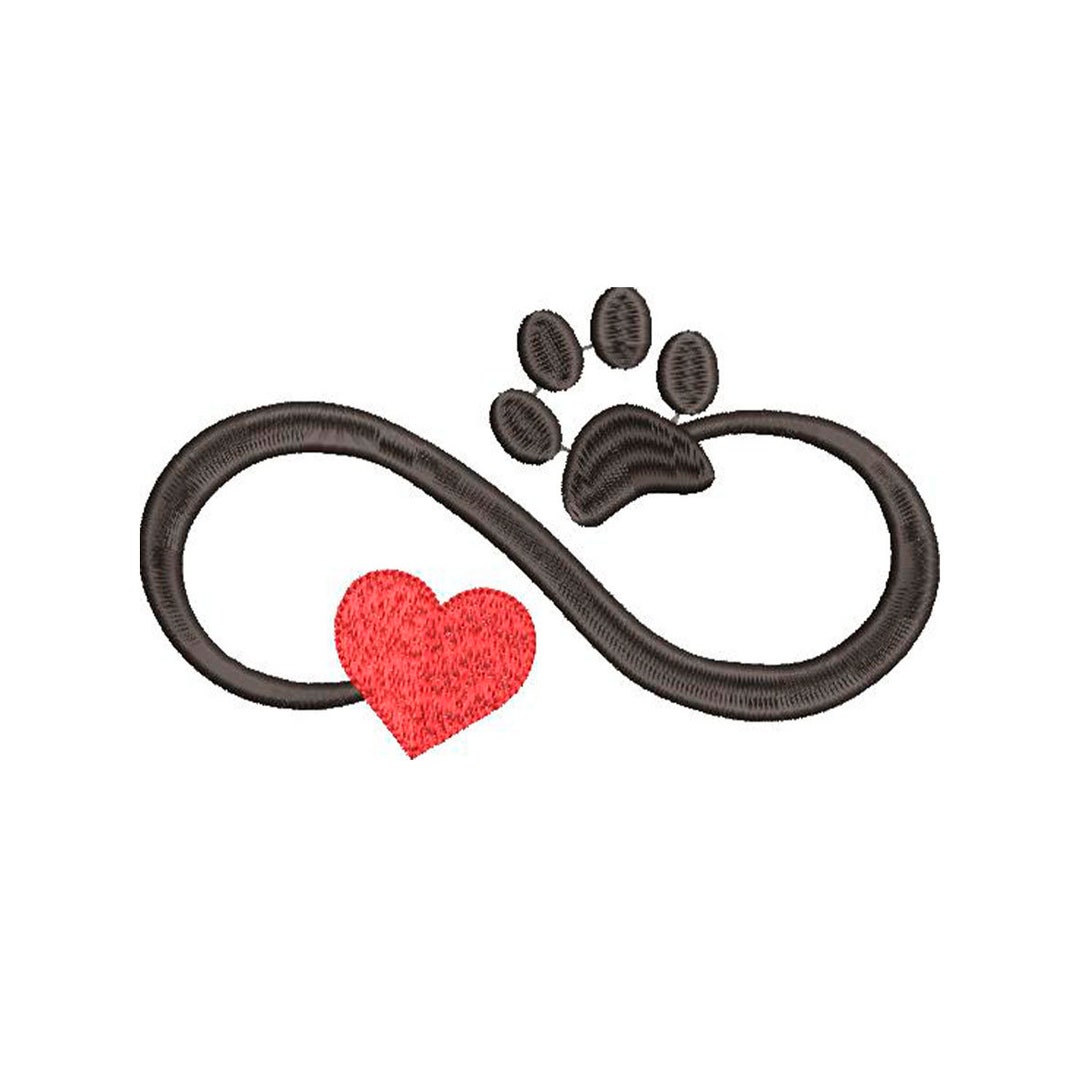 Infinity Love Animals Embroidery Design - Etsy