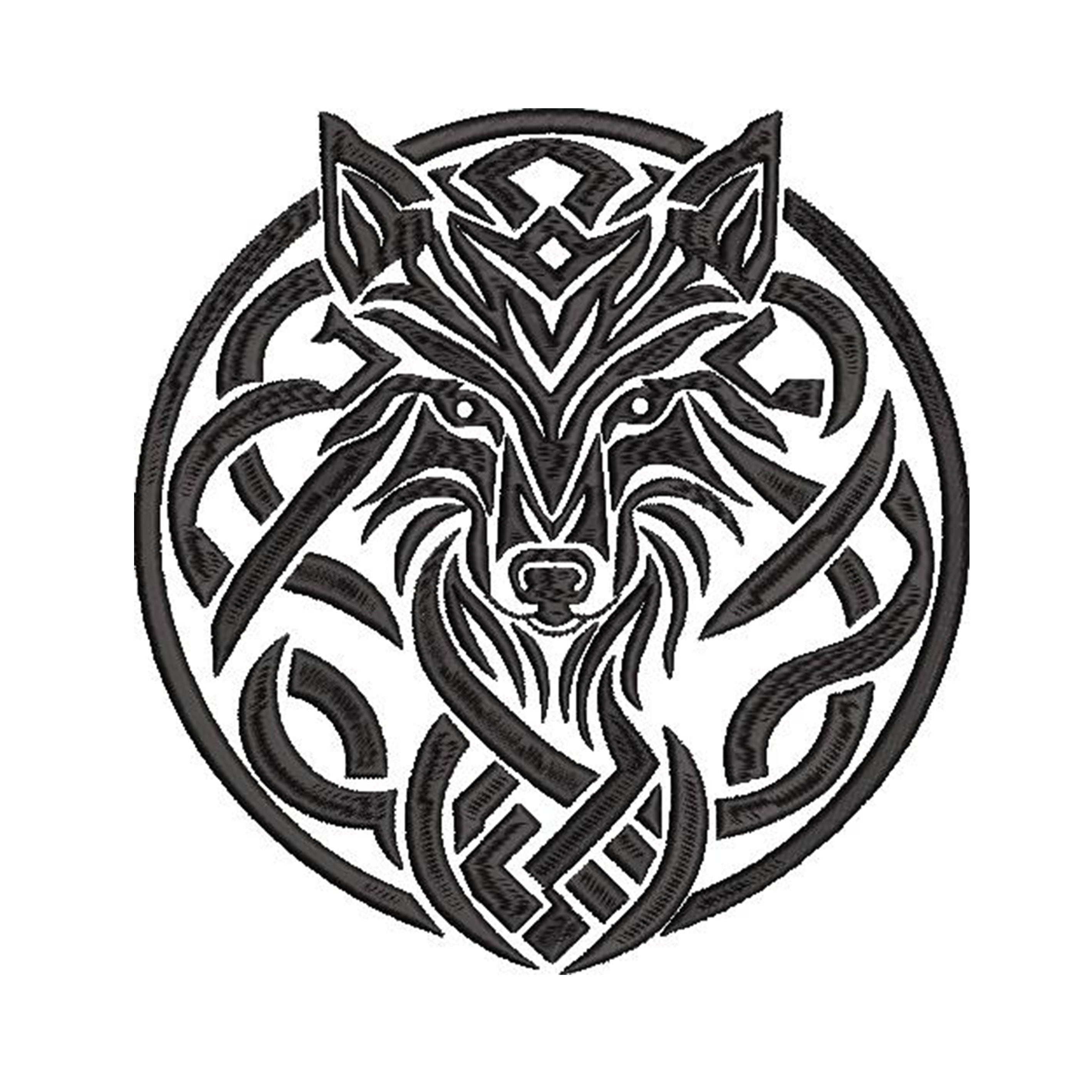 Celtic Wolf Symbol