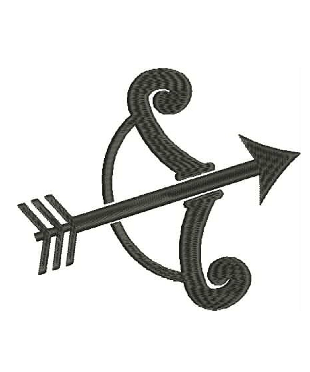 Bow and Arrow Archery Machine Embroidery Design - Etsy