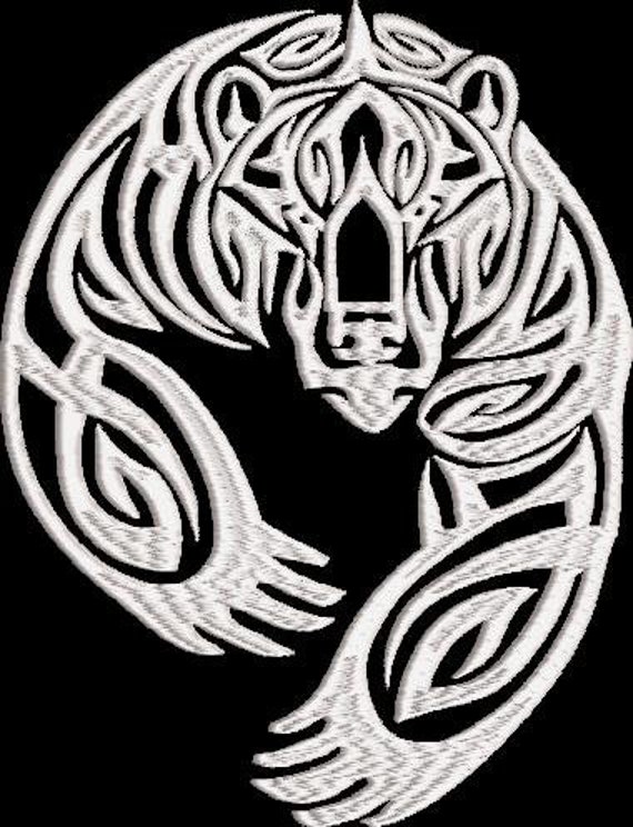 Bear Design Tribal