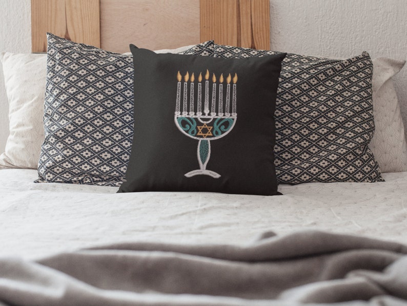 Menorah Embroidery Design, 3 Sizes - Etsy