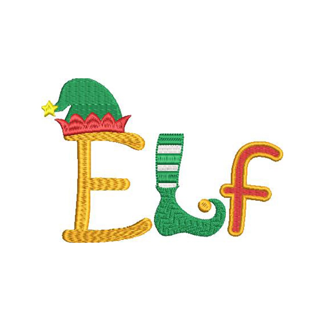 Christmas Elf Machine Embroidery Designs, Embroidery Patterns, Santa ...