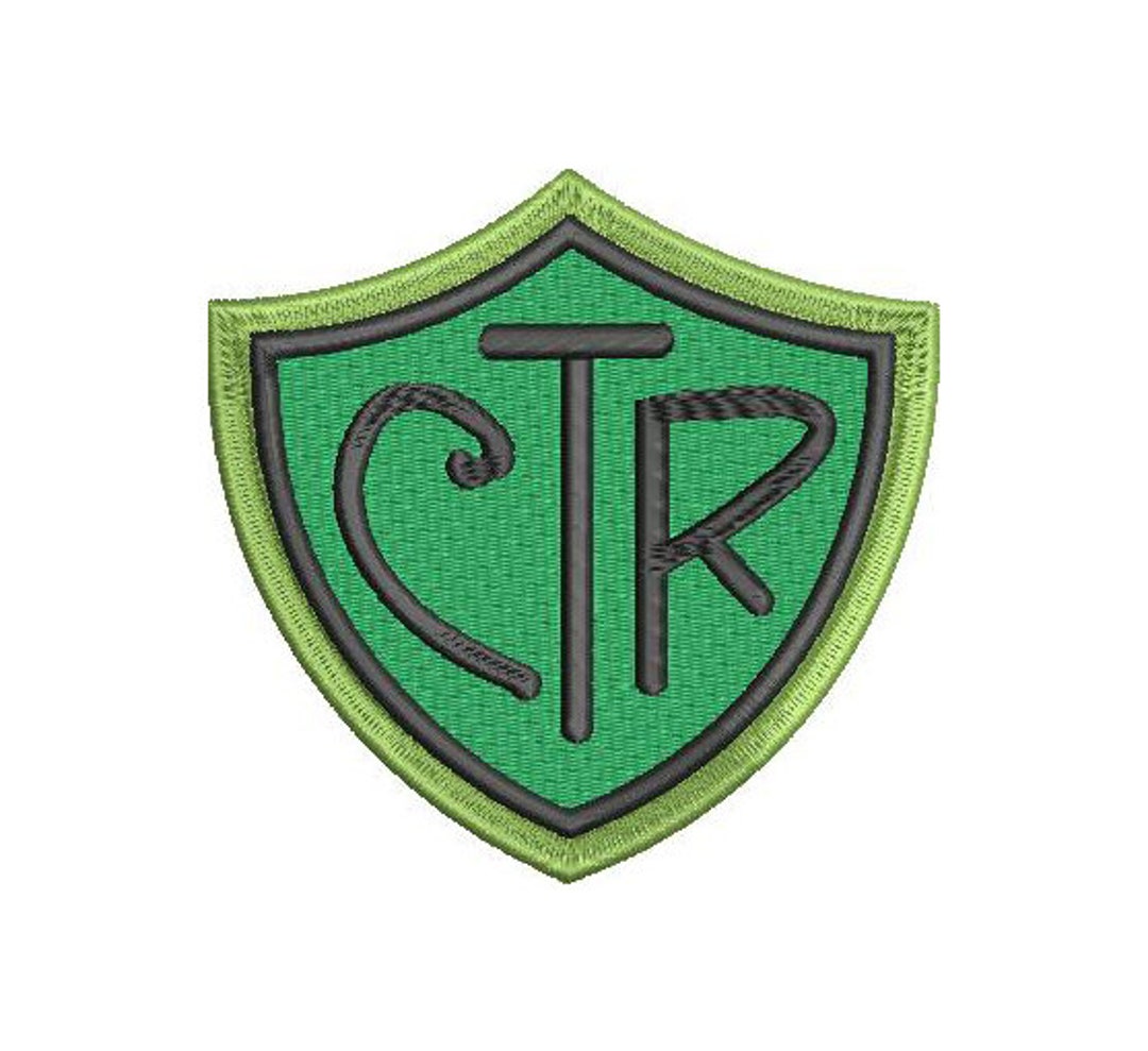 CTR Logo Digital Embroidery Design - Etsy