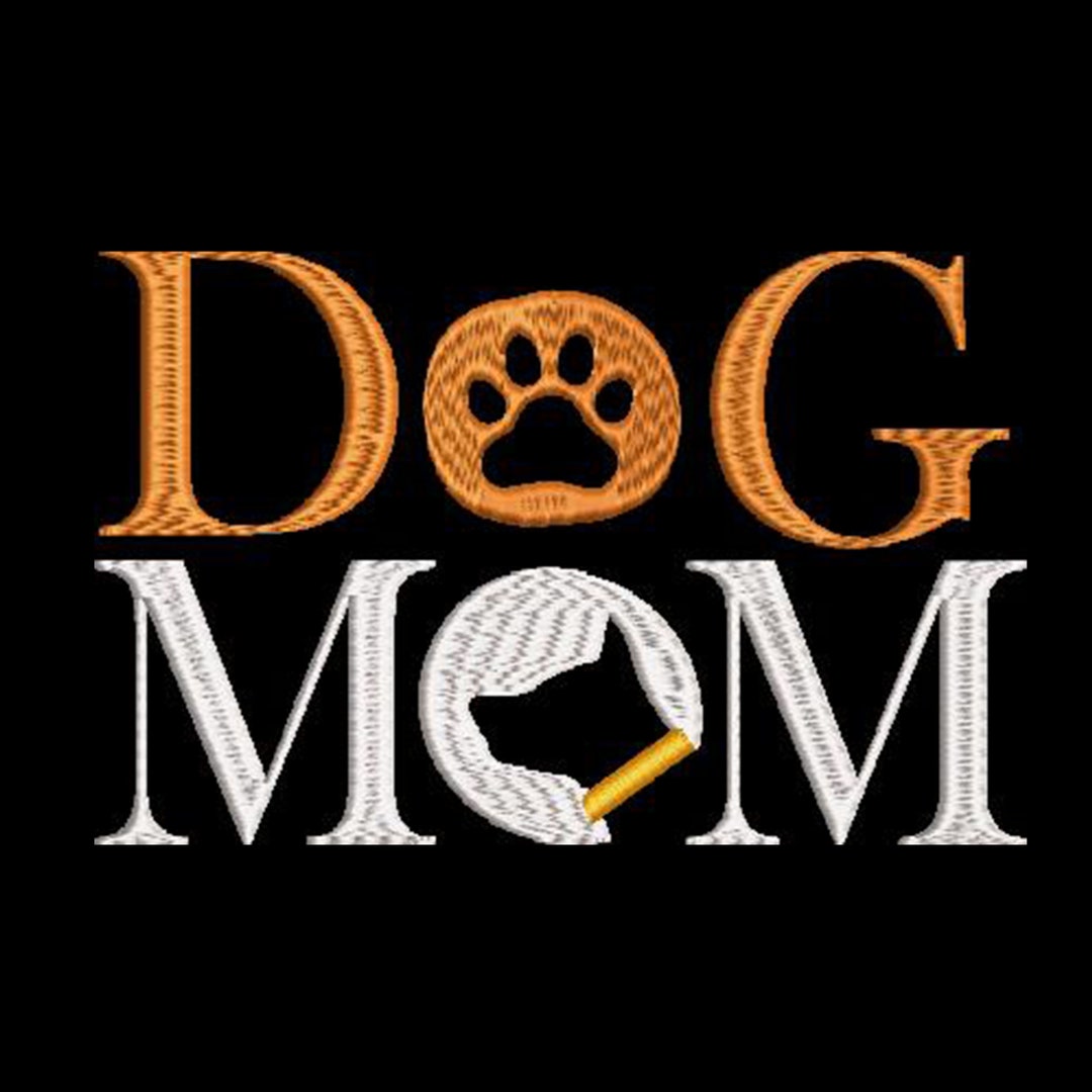 Dog MOM Machine Embroidery Design,dog Embroidery Design - Etsy