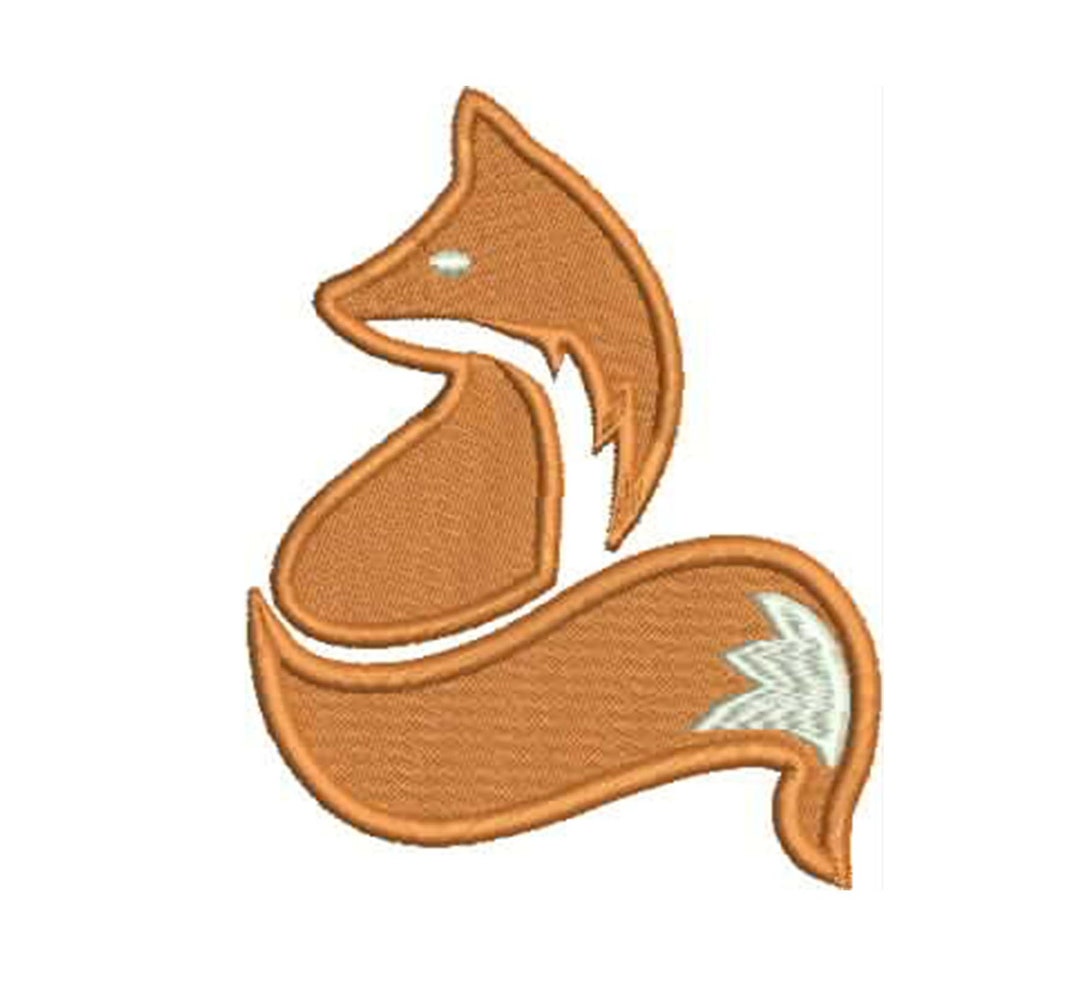 Fox Machine Embroidery Design,animals Fox Embroidery - Etsy