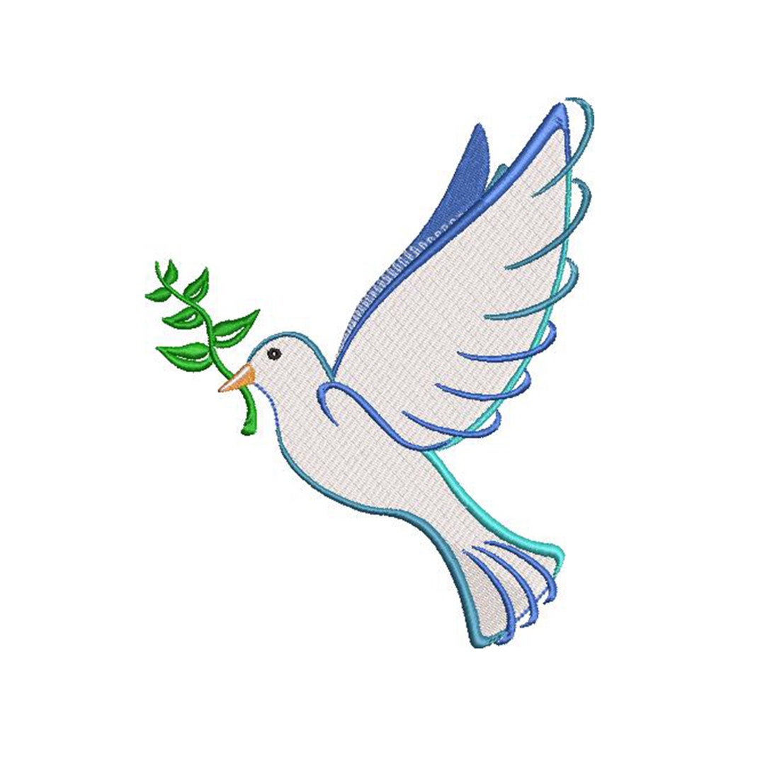 Dove of Peace Embroidery Design,spirit Dove Embroidery Design - Etsy