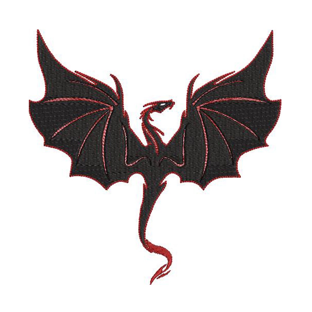 The Dragon Embroidery Design,3 Sizes - Etsy