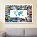 World Map Travel Vacation Photo Collage, World Travel Photo Collage ...