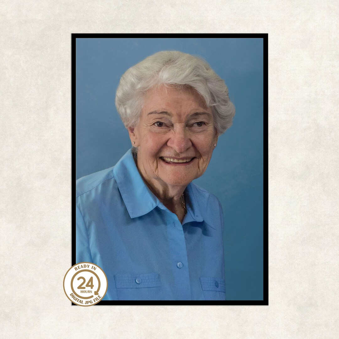 Memorial Photo Editing, Change Background Photo Memorial, Funeral ...